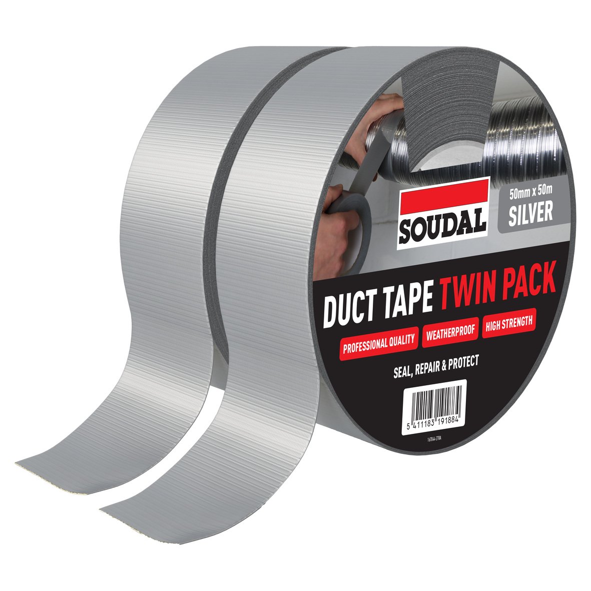 Silver Duct Tape | Soudal